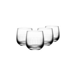 Villeroy & Boch Schnapsglas VILLEROY & BOCH "Schnapsgl&auml;ser Afina 40 ml 4er Set transparent", bunt (transparent), B:4,8cm H:4,8cm &Oslash;:4,8cm, Kristallglas, Trinkgef&auml;&szlig;e, Sp&uuml;lmaschinenfest