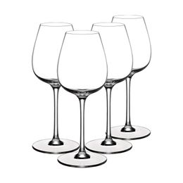 Villeroy & Boch Wei&szlig;weinglas VILLEROY & BOCH "Wei&szlig;weingl&auml;ser Purismo Wine 120 ml 4er Set transparent", bunt (transparent), B:8,5cm H:21,8cm &Oslash;:8,5cm, Glas, Trinkgef&auml;&szlig;e, Wei&szlig;weinglas, Sp&uuml;lmaschinenfest