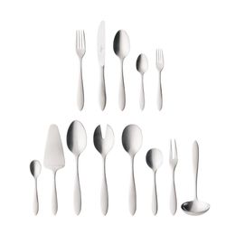 Villeroy & Boch Besteck-Set VILLEROY & BOCH "Tafelbesteck Arthur 68er Set silber", silber, 68, Essbesteck-Sets, Sp&uuml;lmaschinenfest