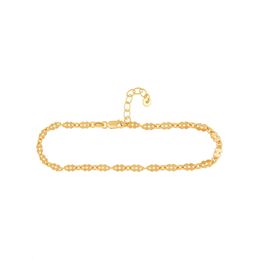 Silberarmband Lady, silber vergoldet 925, silber vergoldet 925, Armb&auml;nder, Damen, Silber 925 (Sterlingsilber), Silberarmband