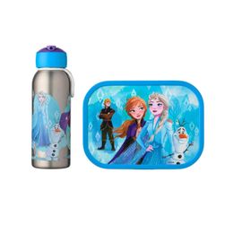 Lunchbox Mepal "Brotdose + Thermoflasche Campus 2er Set", lila (frozen), B:2cm H:2cm L:2cm, Kunststoff, Lebensmittelaufbewahrungsbeh&auml;lter, Lunchbox