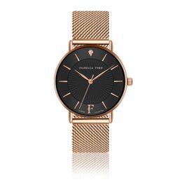 Quarzuhr ISABELLA FORD "FA9-B028R", rosa (rose gold), Armbanduhren, Damen, Quarzuhr
