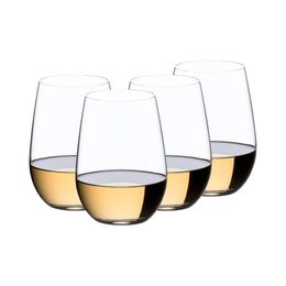 Wei&szlig;weinglas "Weintumbler Riesling O 600 ml 4er Set transparent", bunt (transparent), B:7,9cm H:10,8cm &Oslash;:7,9cm, Glas, RIEDEL THE WINE GLASS COMPANY, Trinkgef&auml;&szlig;e, Wei&szlig;weinglas, Sp&uuml;lmaschinenfest