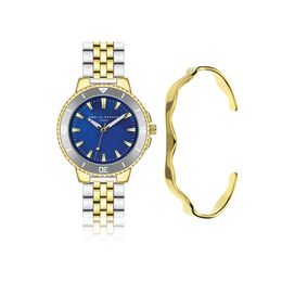 Quarzuhr AMELIA PARKER "SAH2-1", gold, silber, Armbanduhren, Damen, Quarzuhr