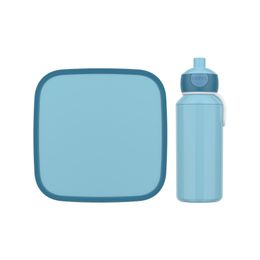 Lunchbox Mepal "Lunchset XL Campus (2025)", blau (cool blau), B:2cm H:2cm L:2cm, Lebensmittelaufbewahrungsbeh&auml;lter, Lunchbox, Sp&uuml;lmaschinenfest