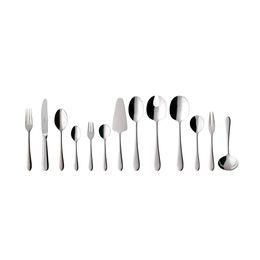 Villeroy & Boch Besteck-Set VILLEROY & BOCH "Tafelbesteck Oscar 68er Set silber", silber, 68, Essbesteck-Sets, Sp&uuml;lmaschinenfest