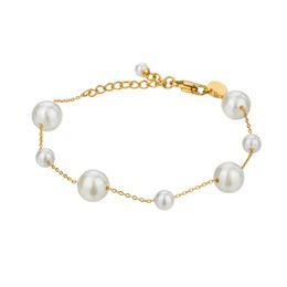 Armband ISABELLA FORD "FB003G", gold, Armb&auml;nder, Damen, 155mm., Edelstahl, Armband