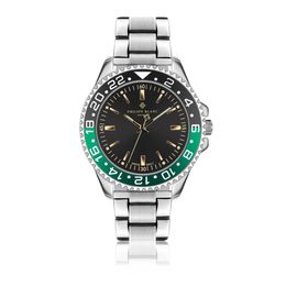 Quarzuhr PHILIPP BLANC "PD4-B100S", silber, Armbanduhren, Herren, Quarzuhr