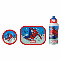 Lunchbox Mepal "Lunchset Campus 3er Set", bunt (spiderman), B:2cm H:2cm L:2cm, ABS-Kunststoff, Lebensmittelaufbewahrungsbeh&auml;lter, Lunchbox