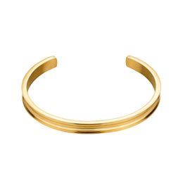 Armband ISABELLA FORD "FB010G", gold, Armb&auml;nder, Damen, -, Edelstahl, Armband