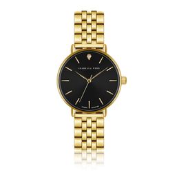Quarzuhr ISABELLA FORD "FD3-B094G", gold, Armbanduhren, Damen, Quarzuhr