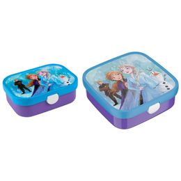 Lunchbox Mepal "Brotdosen-Set Campus (2025) 2er Set", bunt (frozen 2), B:2cm H:2cm L:2cm, Kunststoff, Lebensmittelaufbewahrungsbeh&auml;lter, Lunchbox, Sp&uuml;lmaschinenfest