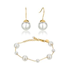 Schmuckset ISABELLA FORD "IS011G", gold, Schmuck_Sets, Damen, 155mm, Edelstahl, Schmuckset, 155 mm