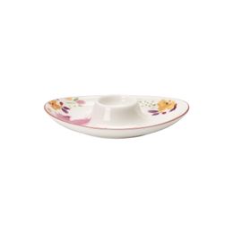 Villeroy & Boch Eierbecher VILLEROY & BOCH "Eierbecher Mariefleur Basic bunt", bunt, B:2cm H:2cm, Porzellan, Eierbecher, Sp&uuml;lmaschinengeeignet, Mikrowellenfest