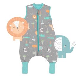 Babyschlafsack SCHLUMMERSACK "Schlafsack mit F&uuml;&szlig;en 1.0 Tog" Gr. 70, grau (safari), Schlafs&auml;cke, Baby, L: 70cm, Obermaterial: 100% Baumwolle CO., L:70cm
