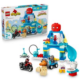 Konstruktionsspielsteine Lego "Team Spideys Hauptquartier (10464), Lego DUPLO Disney", bunt, Spielbausteine, Kinder, Kunststoff, Made in Europe