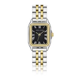Quarzuhr MARC LAUDER "MF9-B294S", gold (gold, silber), Armbanduhren, Damen, Quarzuhr