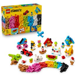 Konstruktionsspielsteine Lego "Kreative Bunte Steine (11045), Lego Classic", bunt, Spielbausteine, Kinder, Kunststoff, Made in Europe