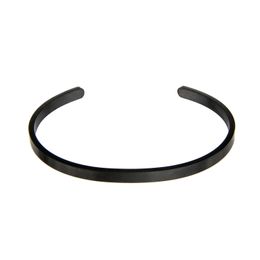 Armband PHILIPP BLANC "PBA23BB", schwarz, Armb&auml;nder, Herren, inner diameter 6cm, Edelstahl, Armband