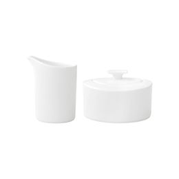 Villeroy & Boch Milch- und Zuckerset VILLEROY & BOCH "Milch- und Zuckerset Modern Grace 2er Set wei&szlig;", wei&szlig;, 2, Porzellan, Geschirr-Sets, Sp&uuml;lmaschinengeeignet, Mikrowellenfest