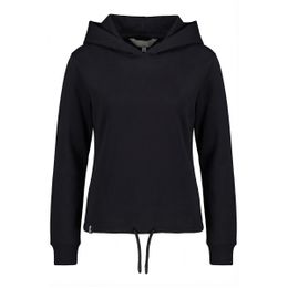 alife and kickin Kapuzensweatshirt ALIFE & KICKIN, Damen, Gr. L, schwarz, 95% Baumwolle, 5% Elasthan, hoch geschlossener Ausschnitt, Sweatshirts