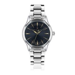 Quarzuhr PHILIPP BLANC "PC9-B090S", silber, Armbanduhren, Herren, Quarzuhr