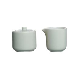 Ritzenhoff & Breker Milch- und Zuckerset RITZENHOFF & BREKER "Milch- und Zuckerset Jasper 2er Set", gr&uuml;n (mint), 2, Keramik, Geschirr-Sets, Sp&uuml;lmaschinengeeignet