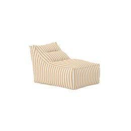 Chillkissen VENTURE HOME, pfirsich, B:90cm H:83cm T:118cm, Poufs, Sonnenliege skandinavisch, Stoffbezug, outdoor-geeignet, leicht