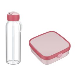 Lunchbox Mepal "Lunchset XL Campus (2025) 2er Set", pink (cool pink), B:2cm H:2cm L:2cm, Kunststoff, Lebensmittelaufbewahrungsbeh&auml;lter, Lunchbox, Sp&uuml;lmaschinengeeignet