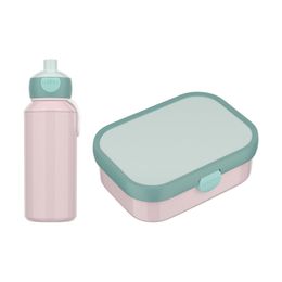 Lunchbox Mepal "Lunchset Campus Switch 2er Set", bunt (cool pink, cool mint), B:2cm H:2cm L:2cm, ABS-Kunststoff, Lebensmittelaufbewahrungsbeh&auml;lter, Lunchbox