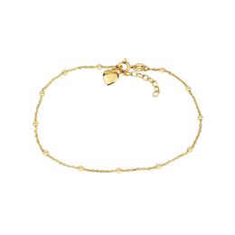Armband Lady, silber vergoldet 925, silber vergoldet 925, Armb&auml;nder, Damen, Silber 925 (Sterlingsilber), Armband