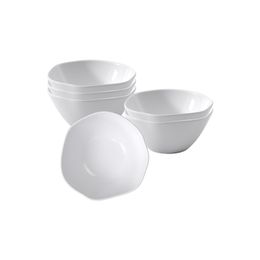 Villeroy & Boch Dipschale VILLEROY & BOCH "Dipschalen Pura &oslash; 8,7 cm 6er Set wei&szlig;", wei&szlig;, B:8,6cm H:4,1cm L:8,7cm T:8,7cm &Oslash;:8,7cm, Sch&uuml;sseln, Dipschale, Sp&uuml;lmaschinenfest, Mikrowellensicher