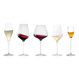 Gl&auml;ser-Set ST&Ouml;LZLE "Wein- und Sektgl&auml;ser Quatrophil 30er Set transparent", bunt (transparent), B:2cm H:2cm, Glas, Trinkgef&auml;&szlig;e, sp&uuml;lmaschinenfest, wunderbar alltagstauglich, sehr bruchsicher