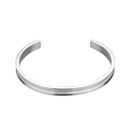 Armband ISABELLA FORD "FB010S", silber, Armb&auml;nder, Damen, -, Edelstahl, Armband