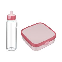 Lunchbox Mepal "Pausenset XL Campus (2025) 2er Set", pink (cool pink), B:2cm H:2cm L:2cm, ABS-Kunststoff, Lebensmittelaufbewahrungsbeh&auml;lter, Lunchbox, Sp&uuml;lmaschinengeeignet