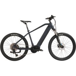 E-Bike Adore "GX-650" Gr. 48, blau (nachtblau matt, schwarz), Elektrofahrr&auml;der, 48cm, 27,5 Zoll (69,85cm), Pedelec, Elektrofahrrad f&uuml;r Damen u. Herren, MTB