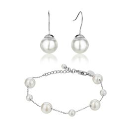 Schmuckset ISABELLA FORD "IS011S", silber, Schmuck_Sets, Damen, 155mm, Edelstahl, Schmuckset, 155 mm