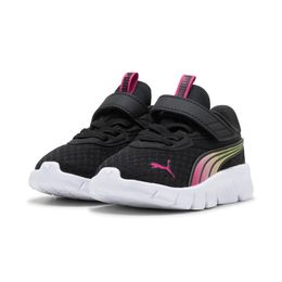 Sneaker Puma "FLEXFOCUS MODERN BLAZE FADE AC INF", M&auml;dchen, Gr. 21, Puma schwarz, pink opal, Puma wei&szlig;, Textil, Schuhe Sneaker