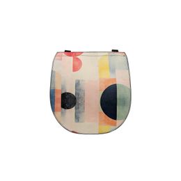 Umh&auml;ngetasche DOGO "Ivy Bag Umh&auml;ngetasche Geometric Shapes Damen Schultertasche", Damen, Gr. B/H/T: 28cm x 10cm onesize, mehrfarbig, Kunstleder, Taschen Umh&auml;ngetasche, Handgefertigt