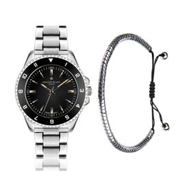 Quarzuhr PHILIPP BLANC "SPA8-1", silber, Armbanduhren, Herren, Quarzuhr