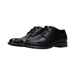 Schn&uuml;rschuh Bugatti, Herren, Gr. 40, schwarz, Lederimitat, festlich, Schuhe Schn&uuml;rschuh, Anzugschuh, Business-Schn&uuml;rer, Festtagsschuh mit Blockabsatz