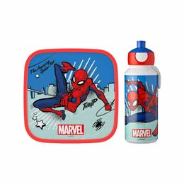 Lunchbox Mepal "Lunchset XL Campus (2025)", bunt (spiderman), B:2cm H:2cm L:2cm, Lebensmittelaufbewahrungsbeh&auml;lter, Lunchbox, Sp&uuml;lmaschinenfest