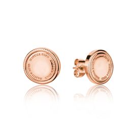 Ohrring-Set ISABELLA FORD "FE006R", rose gold, Ohrringe, Damen, 12mm., Edelstahl