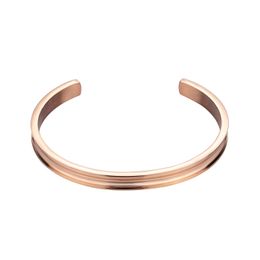 Armband ISABELLA FORD "FB010R", rose gold, Armb&auml;nder, Damen, -, Edelstahl, Armband