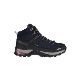 Wanderschuh CMP "Rigel Mid", Herren, Gr. 39, grau (anthrazit, blau), Obermaterial: 100% Rindsleder Leather cow., Schuhe Wanderschuh