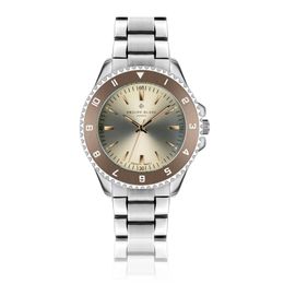 Quarzuhr PHILIPP BLANC "PA7-B100S", silber, Armbanduhren, Herren, Quarzuhr