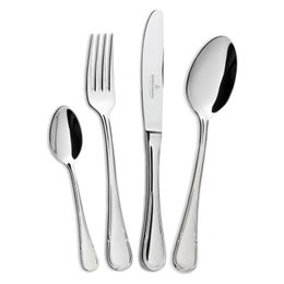 Besteck-Set "Tafelbesteck Ligato 24er Set silber", silber, 24, PICARD & WIELP&Uuml;TZ SOLINGEN, Essbesteck-Sets, Sp&uuml;lmaschinengeeignet
