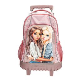 Rucksack Depesche "Schulrucksack Trolley MY BFF TOPModel 23 x 34 x 54 cm rosa", Kinder, Gr. B/H/T: 34cm x 54cm x 23cm, rosa, Polyester, Rucks&auml;cke Rucksack