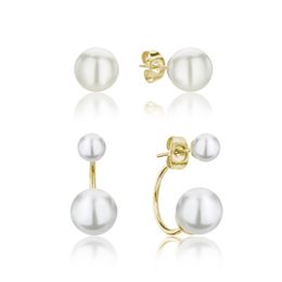 Schmuckset ISABELLA FORD "IS009G", gold, Schmuck_Sets, Damen, 20mm, Edelstahl, Schmuckset, 20 mm