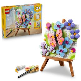 Konstruktionsspielsteine Lego "Deko-Blumengem&auml;lde (31390), Lego Creator", bunt, Spielbausteine, Kinder, Kunststoff, Made in Europe